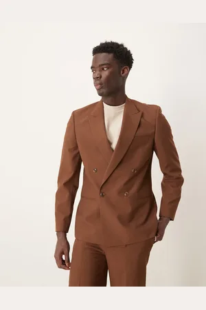 The latest collection of brown blazer jackets | FASHIOLA.com The latest collection of brown blazer jackets | FASHIOLA.com